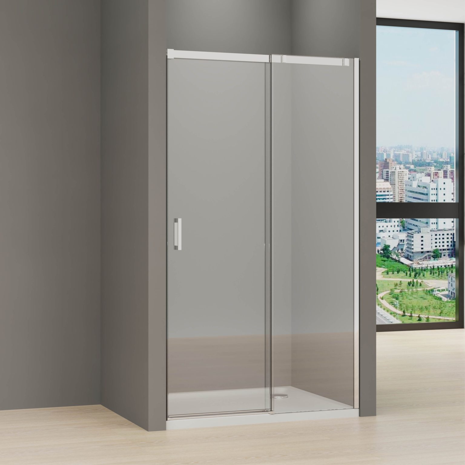 Timeless Front Shower Guard 1,40M - Rubicer